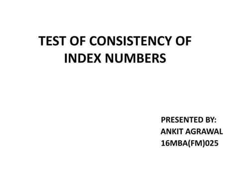Consistency Of Index No Pptx Stocks And Bonds Personal Investing