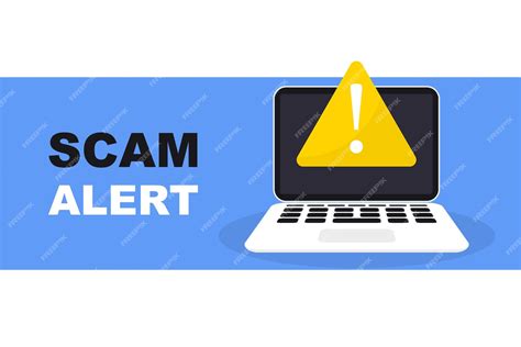 Premium Vector Scam Alert Network And Internet Security Hacker Attack And Web Security Vector