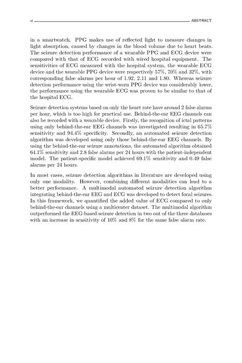 Multimodal Epileptic Seizure Detection Towards A Wearable Solution Eurasip