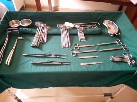 Vasectomy Mayo Stand And Back Table Setup Cstsetup