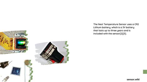 What Battery Does Nest Temperature Sensor Use Complete Battery Guide Sensor Wiki