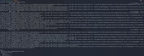 Exception Occured Socksconnectionpool Max Retries Exceeded With Url Errno 111