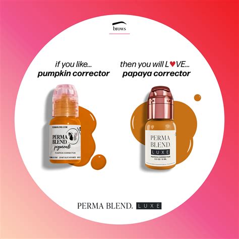 Pumpkin Corrector Perma Blend Pigments Perma Blend