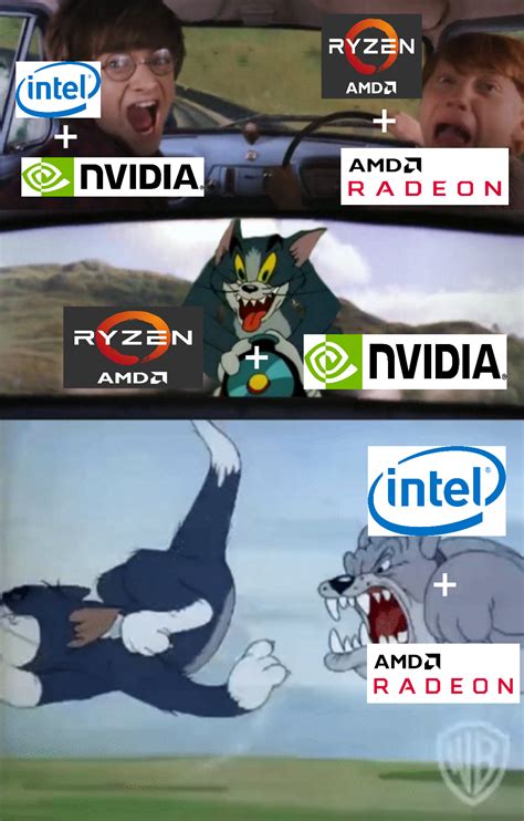 cpu and gpu combinations r pcmasterrace
