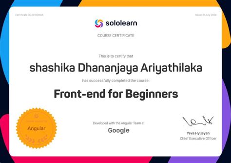 Shashika Dhananjaya On Linkedin Webdevelopment Frontend Coding Sololearn