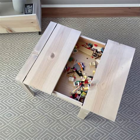 Homemade Diy Lego Table With Free Plans