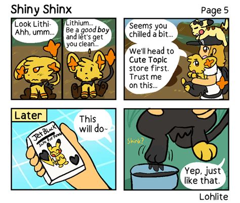 Shiny Shinx Comic Page 5 By Lohlite On Deviantart