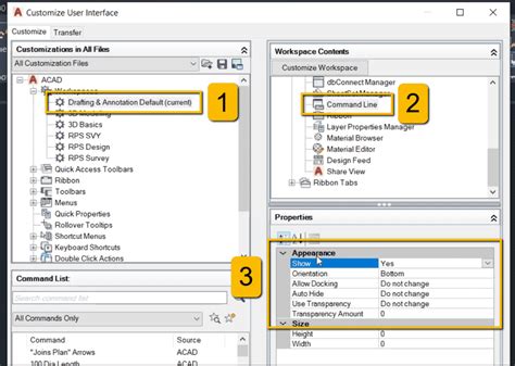 How To Restore Missing Command Bar In Autocad Surveyor Insider