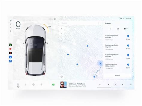 Tesla Dashboard Concept By Offriginal For Orizon