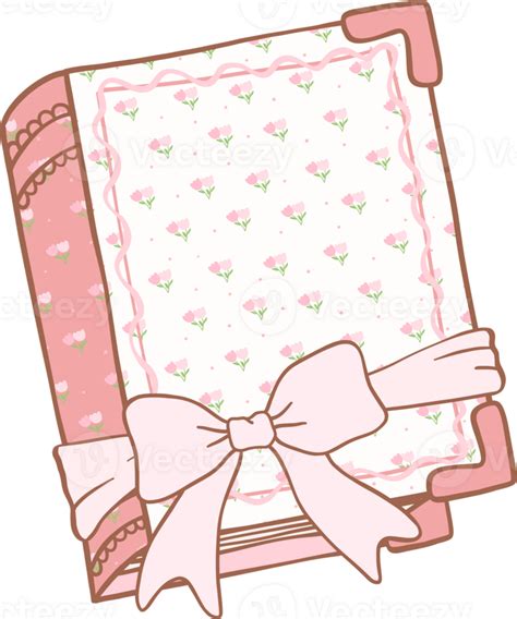 Coquette Books Hand Drawing Illustration 41056699 Png