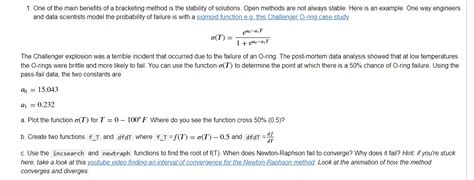 1 One Of The Main Benefits Of A Bracketing Method Is Chegg Com