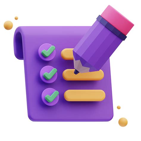 write a report quality control 3d illustration 13749244 png