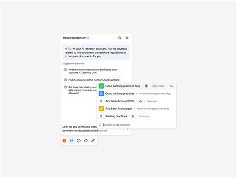 Ai Research Assistant Widget By Nicola Badenhorst On Dribbble