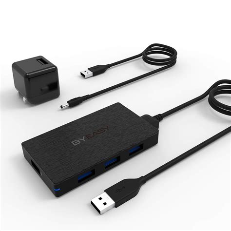 Universal Powered Usb Hub Byeasy Aluminum Ports Usb Hub And Usb Smart Charging Port