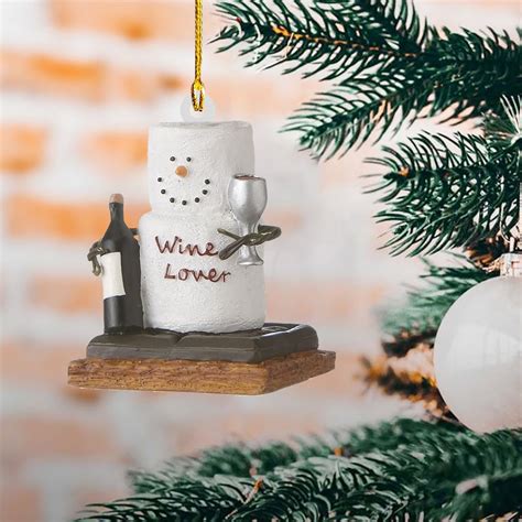 Badu Bg Украса с висулка за коледно дърво Персонализирана коледна висулка за кола Коледна шапка