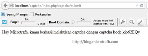 Tutorial Membuat Captcha Di Codeigniter Microtrafh Tutorial Dan Sharing