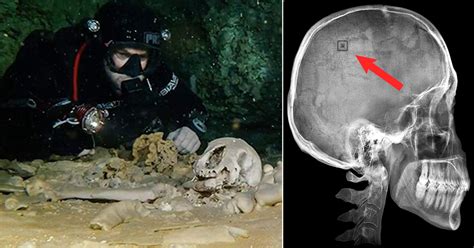 Divers Found A 12 000 Year Old Ancient Skull With What Appears To Be A