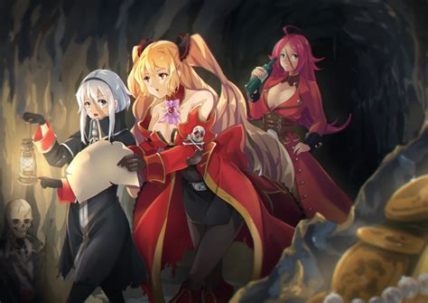 Francis Drake Anne Bonny And Mary Read Fate And 2 More Drawn By