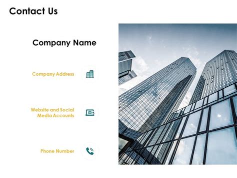 Contact Us Company Ppt Powerpoint Presentation Outline Gridlines