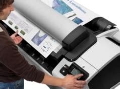 Plotter E Multifuncional HP Designjet T Emfp Com Cartucho HP E HP Loja Do Plotter
