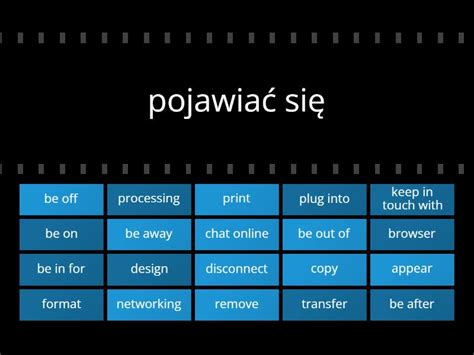 On Screen B1b2 Module 6b Find The Match
