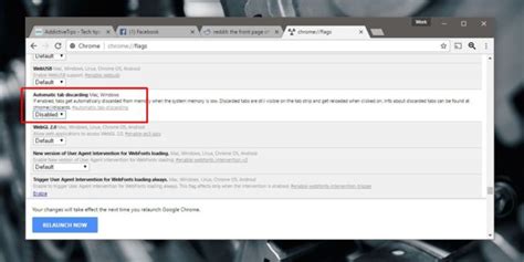 How To Disable Auto Tab Refresh In Chrome