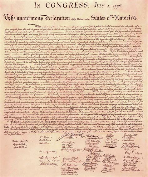 Mr Waldram S American Government Class Declaration Of Independence