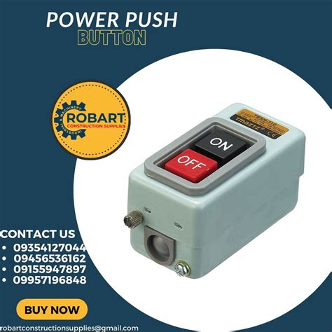 POWER PUSH BUTTON Commercial Industrial Construction Tools Equipment On Carousell