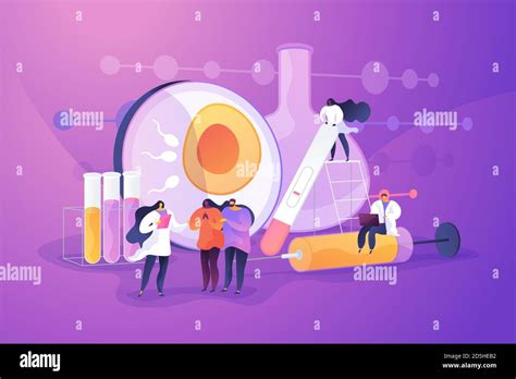 Infertility Concept Vector Illustration Stock Vector Image And Art Alamy