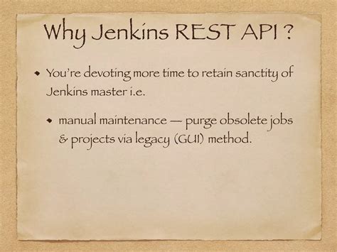Jenkins Rest Api Python Ppt
