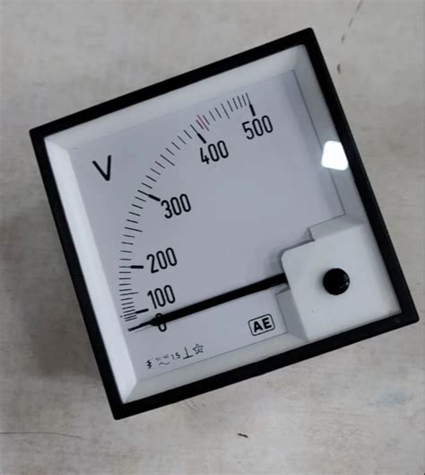 Led Analog Volt Meter 20 V At Rs 440piece In Kolkata Id 2852656095091