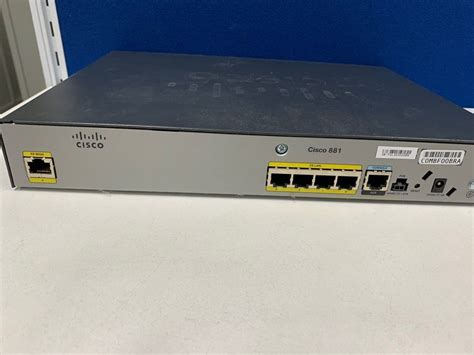 Cisco 881 Router Computers Tech Parts Accessories Networking On Carousell