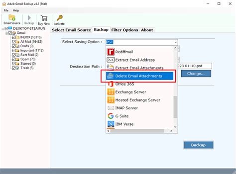 how to remove attachments in gmail without deleting email