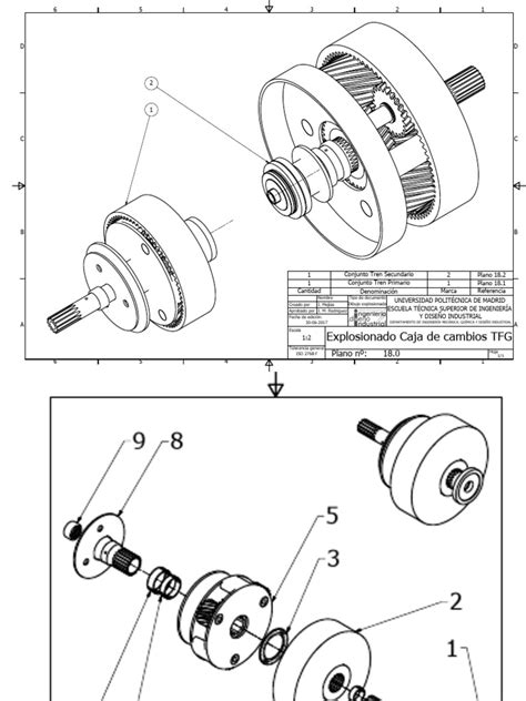 Tfg Jesus Mejias Blazquez Planoscaja De Cambio Pdf Arandela