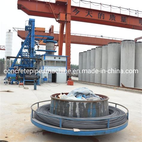 Rccp Reinforced Concrete Pressure Pipe Pipe Wire Wrapping Machine