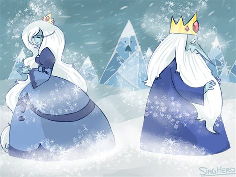 ﻿sing Hero Ice Queen Снежная королева Ice King ледяной король Adventure Time время
