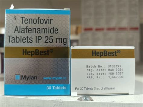 Hepbest 25mg 30tab Bottle At ₹ 1150bottle Hyderabad Id 2855339384330