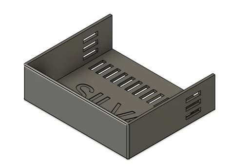 Aquarium Overflow Box Guard Grid By Carlos Silva Download Free Stl Model