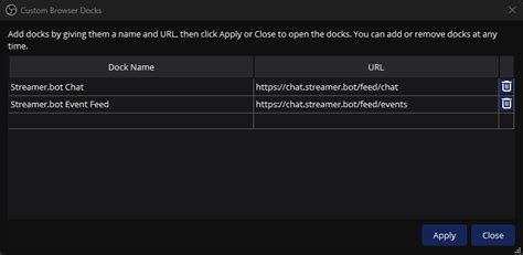 Streamer Bot Chat Streamer Bot Docs