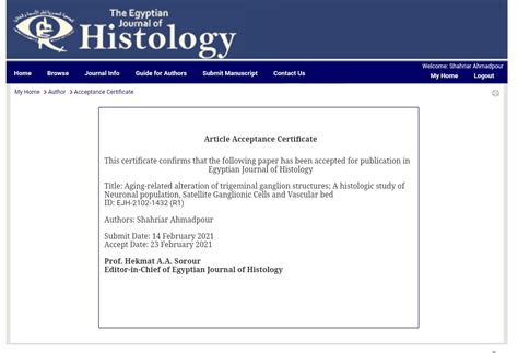 Shahriar Ahmadpour On Linkedin Aging And Trigeminal Ganglion