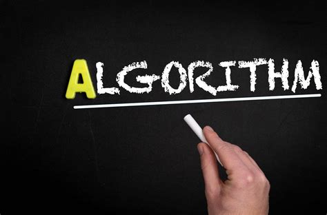 Algorithm Text On Blackboard Creative Commons Bilder