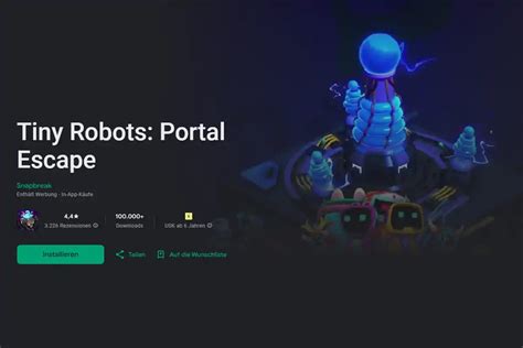 Tiny Robots Portal Escape Kapitel 2 Lösung Check App