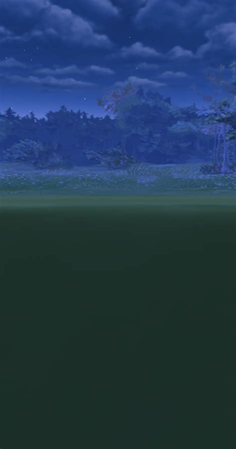 Pokemon Go Backgound Night Time By T Me1 On Deviantart