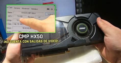 Cmp 50hx Logran Jugar Con Una Gpu De Minería