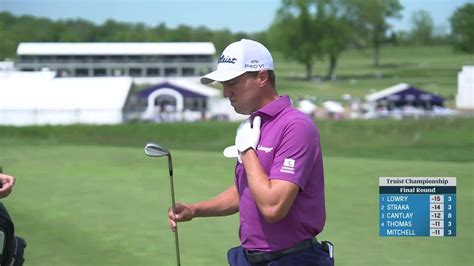 Justin Thomas Round 4 4th Hole Shot 3 2025 Truist Championship