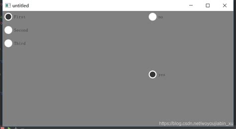 Qml单选按钮qml Radio Button Csdn博客
