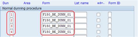 Dunning Procedures For Customer Configuration Steps Sap Free Sap Online Training Tutorial