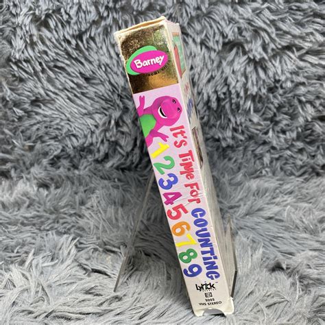 Barney Its Time For Counting Classic Collection Vhs