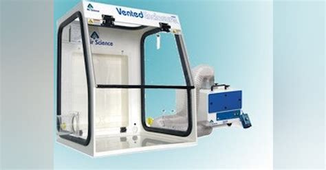 Vented Enclosures Contain Airborne Particulates Chemical Processing
