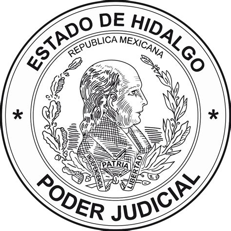 Archivo Sello Del Poder Judicial De Hidalgo Svg Wikipedia La